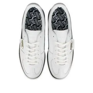 PUMA Palermo Leather Sneakers - White/black