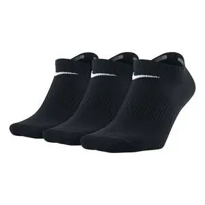 Nike Logo Sports Socks 3 Pairs - Black