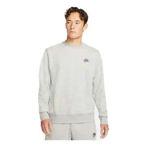 Nike Pullover Round Neck Sweatshirt - Grey
