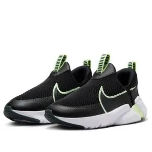 Nike Flex Plus 2 Athletic Sneakers - Black/white/barely Volt