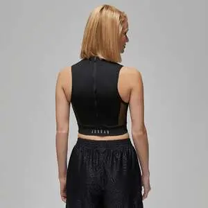 JORDAN Air Sport Crop Top - Black