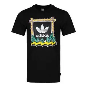Adidas Originals Sports Loose Breathable Short Sleeve - Black