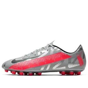Nike Vapor 13 Academy Ag Artificial Grass Soccer Cleats - Grey/red