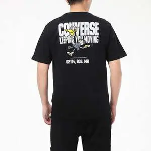 CONVERSE Keep Moving Short Sleeve T-shirt Asia Sizing