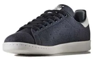 Adidas Stan Smith Denim Low Top Sneakers - Blue/white