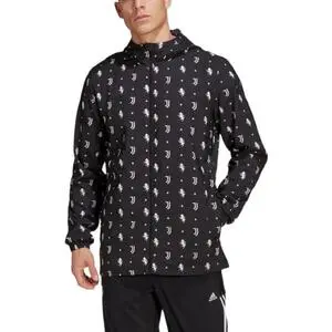 Adidas Ss22 Full Print Long Sleeve Hooded Jacket