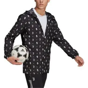 Adidas Ss22 Full Print Long Sleeve Hooded Jacket