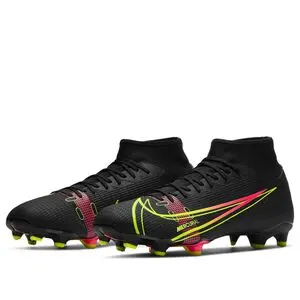 Nike Mercurial Superfly 8 Academy Mg High Top Sneakers - Black