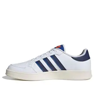 Adidas Hoops 2.0 Lace-up Sneakers - White/navy