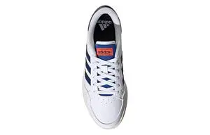 Adidas Hoops 2.0 Lace-up Sneakers - White/navy