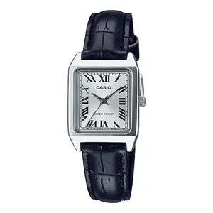 Casio Quartz Analog Watch - Silverblack