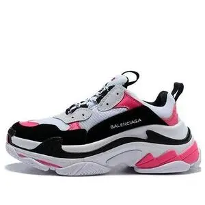 Balenciaga Triple S Trainer - Black/white/pink