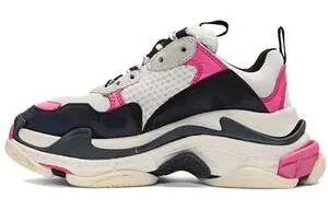 Balenciaga Triple S Trainer - Black/white/pink