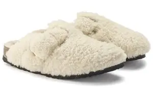 BIRKENSTOCK Boston Shearling Clog With Big Buckle