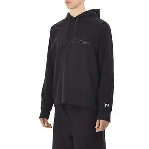 Adidas Y-3 Long Sleeve Hooded Sweatshirt