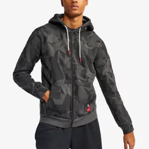 Nike Kyrie Irving Basketball Sports Fleece Lined Zip-up Jacket