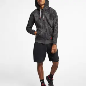 Nike Kyrie Irving Basketball Sports Fleece Lined Zip-up Jacket