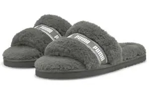 PUMA Fluff Slides - Grey