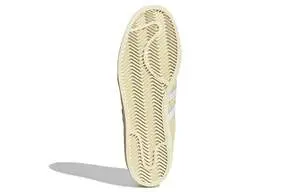 Adidas Originals Superstar Low Top Sneakers - Creamyellow
