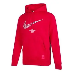 Nike Cny Chinese New Year's Edition Logo Printing Knit Fleece - Red