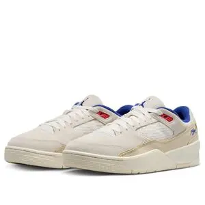 JORDAN Air Flight Court Sneakers - Beige/royal