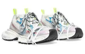 Balenciaga 3xl Sneakers - White/red/blue