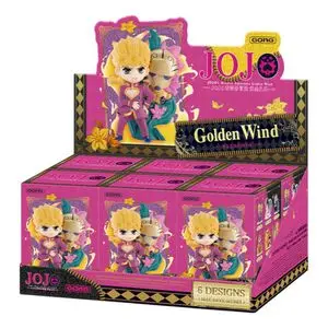 POP MART Golden Wind Jojo's Bizarre Adventure Figures Sealed Case - Multi-color