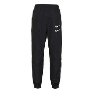 Nike Woven Bundle Feet Casual Sports Long Pants - Black