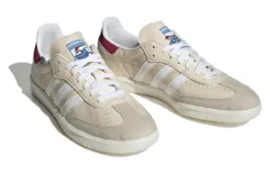 Adidas Samba Sneakers - Cream/white/red