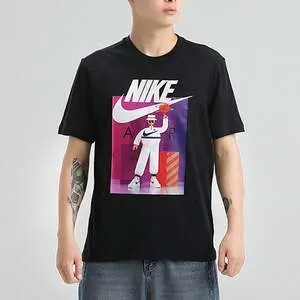 Nike Printing Short Sleeve 'airman Futura - Black