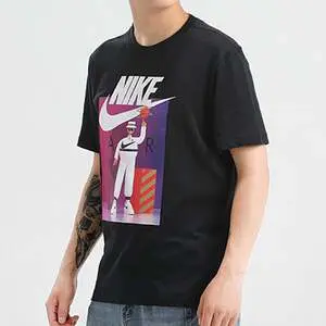Nike Printing Short Sleeve 'airman Futura - Black
