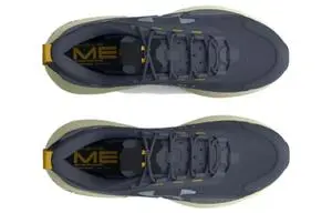 Under Armour Hovr Mega 2 Mvmnt Athletic Sneakers - Downpour Grey/lemon Ice/metallic Harbor Blue