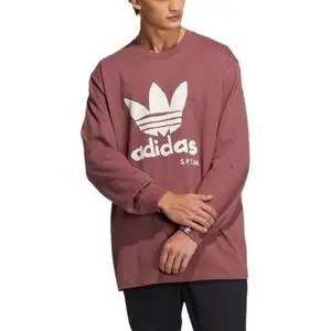 Adidas Originals X Song For The Mute Distressed Logo Long Sleeve T-shirt