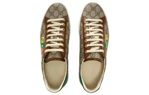 Gucci Ace "fake/not Print" Sneakers