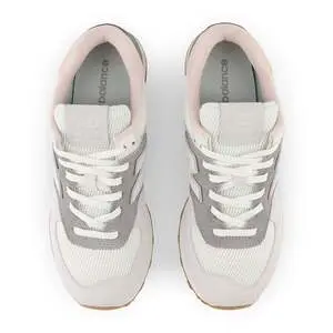 NEW BALANCE 574 Lace Up Sneakers - Grey/white/pink