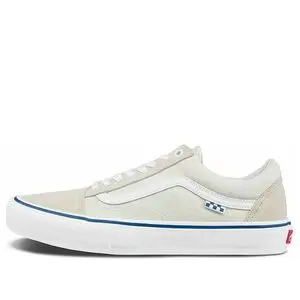 VANS Skate Old Skool Checkerboard Low Top Sneakers - Creamy