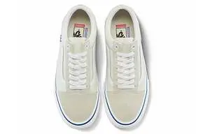 VANS Skate Old Skool Checkerboard Low Top Sneakers - Creamy