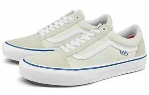 VANS Skate Old Skool Checkerboard Low Top Sneakers - Creamy