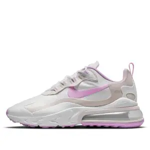 Nike Nike Air Max 270 React Sneakers White/fuchsia Glow/platinum Violet