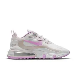 Nike Max 270 React Sneakers - White/fuchsia Glow/platinum Violet
