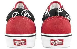 VANS Old Skool Vlogo Sneakers - Black/red