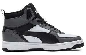 PUMA Rebound Joy Mid Top Sneakers - Grey/white/black