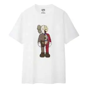 Uniqlo X Kaws Graphic Ut T-shirt - White