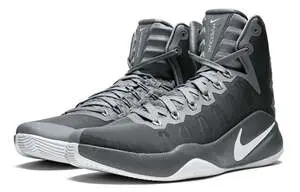 Nike Hyperdunk 2016 High Top Basketball Sneakers - Gray/white