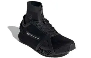 Adidas Y-3 Runner 4d Iow High - Carbon Black