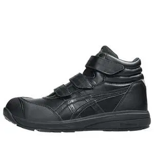 Asics High Top Sneakers With Velcro Fastening - Black
