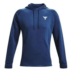 Under Armour Project Rock Charged Cotton Fleece Hoodie - Blue