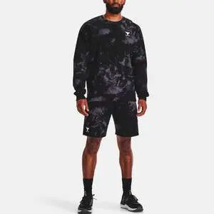 Under Armour Project Rock Rival Fleece Crew Sweatshirt