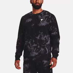 Under Armour Project Rock Rival Fleece Crew Sweatshirt