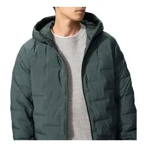 Uniqlo Pufftech Parka - Dark Green